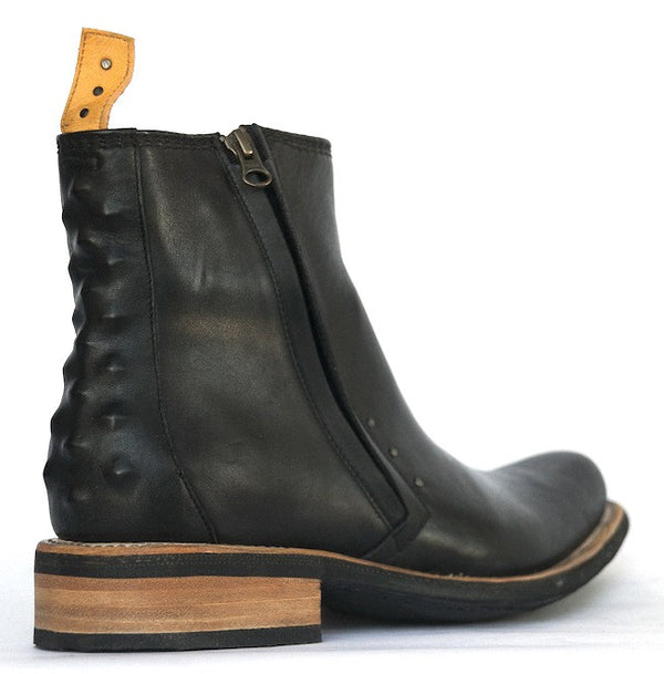 No.1041 TARMAC zip boot Black MEN - pskaufmanfootwear
